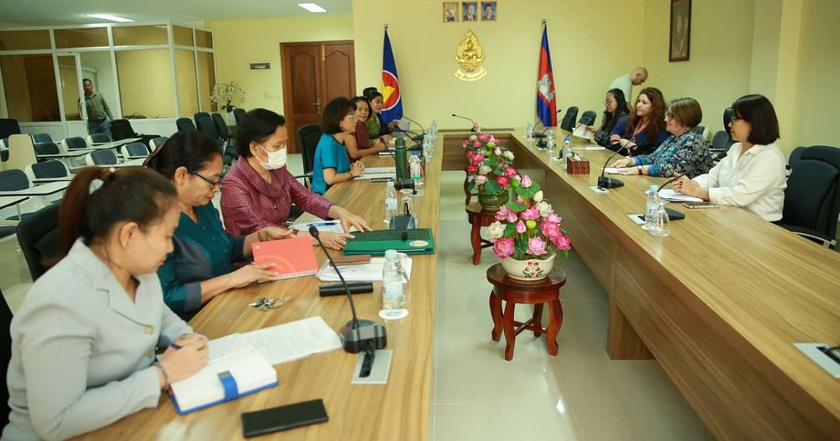រដ្ឋមន្ត្រីកិច្ចការនារី និងអនុប្រធានអង្គការ UN Women ...