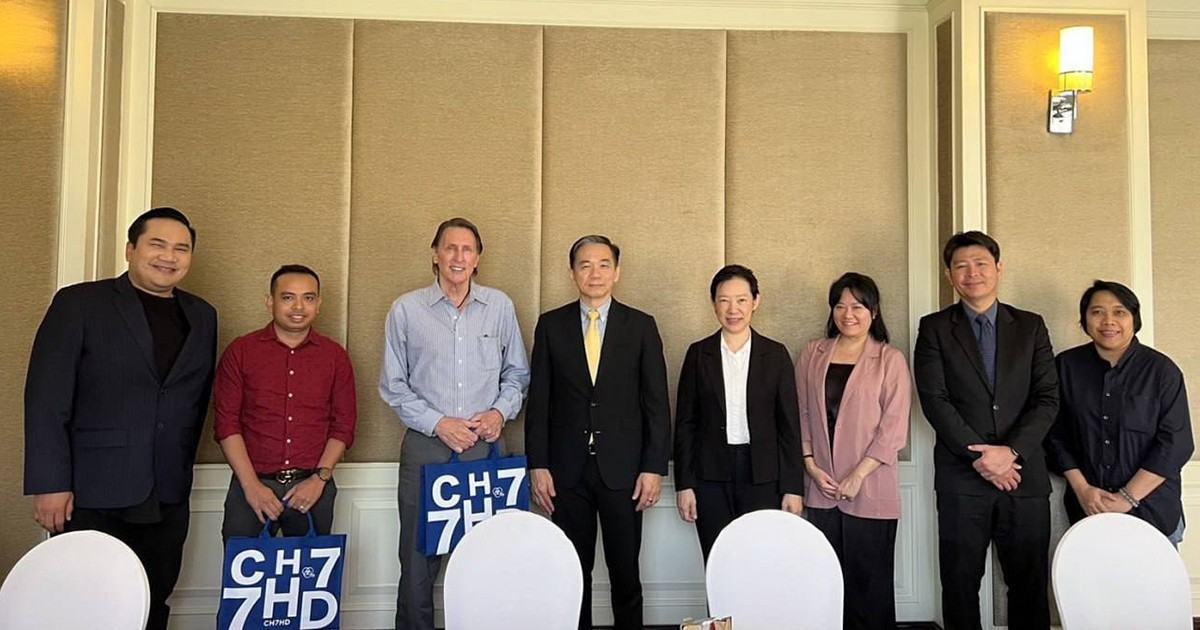 នាយកគ្រប់គ្រងទូរទស្សន៍ BBTV 7HD Thailand ជួបពិភាក្សាការងារជាមួយលោក Dave ...
