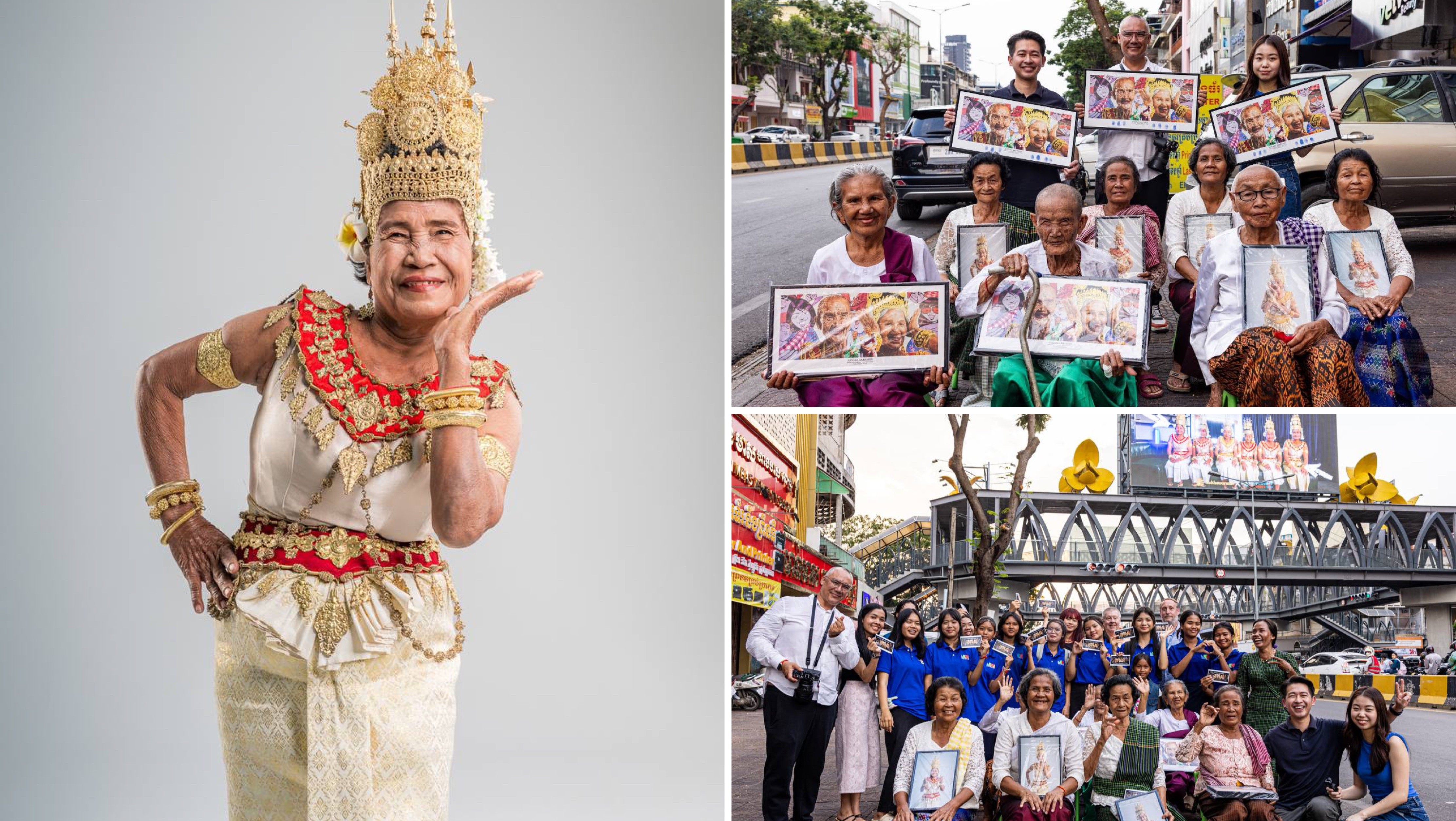 គម្រោង Apsara Grann 2.0 បង្ហាញវត្តមានលើផ្ទាំង LCD នៃមហាវិថីកម្ពុជាក្រោមដើម្បីអបអរ ...